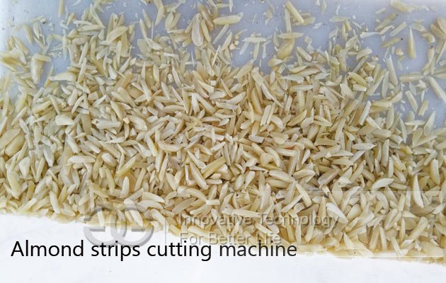 Almond Strip Cutting Machine Sold to Russia