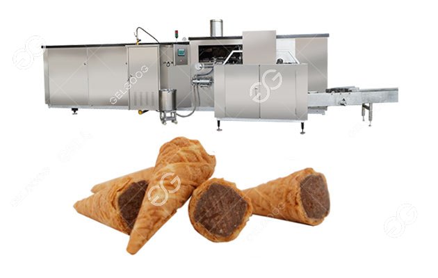 Waffle Mini Cone Making Machine for Sale